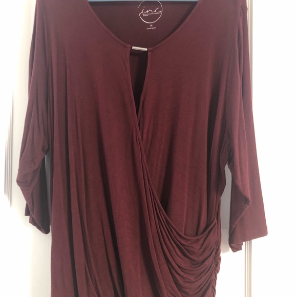 INC International Concepts | Tops | Inc Keyhole Plus Size Wrap Top ...